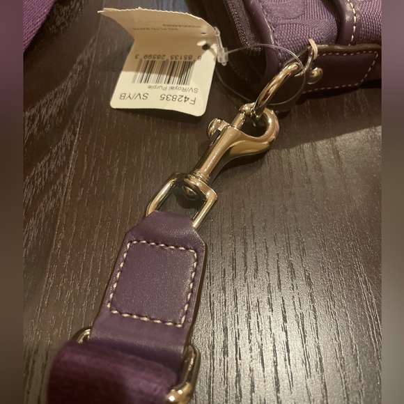 Coach | Bags | New Coach Signature Pleated Swingpack Bag In Royal ...